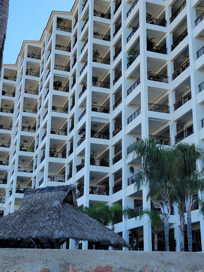 A modern hotel structure stock photo. Image of architecture - 341191090