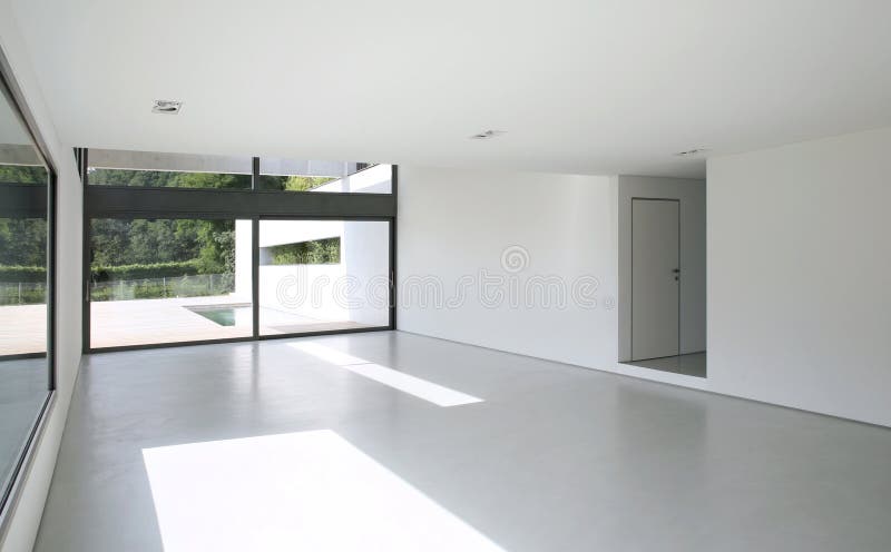 Modern house stock photo. Image of interior, empty, apartment - 13811196