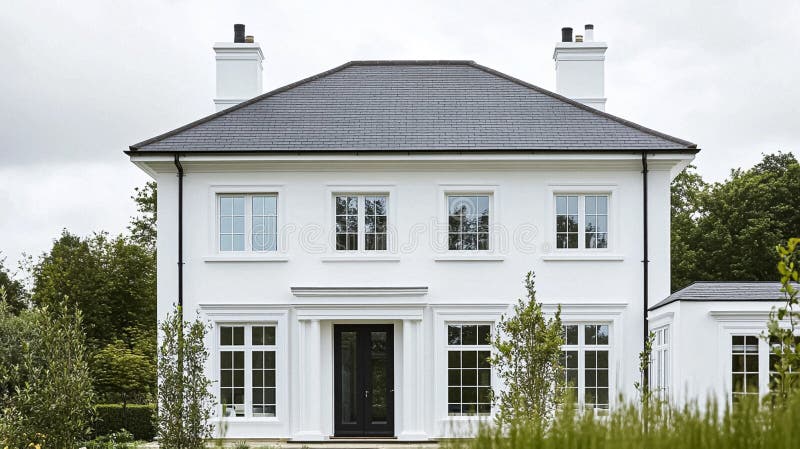 Modern House Architecture, Blending Traditional Architectural Elements ...