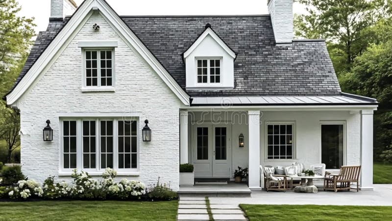 Modern House Architecture, Blending Traditional Architectural Elements ...