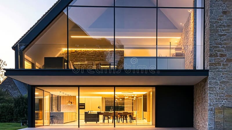 Modern House Architecture, Blending Traditional Architectural Elements ...