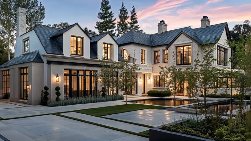 Modern House Architecture, Blending Traditional Architectural Elements ...