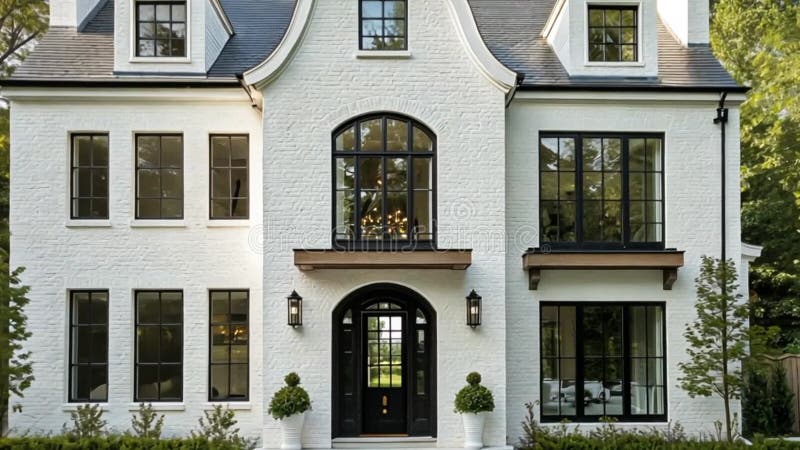 Modern House Architecture, Blending Traditional Architectural Elements ...