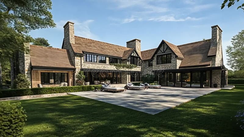 Modern House Architecture, Blending Traditional Architectural Elements ...