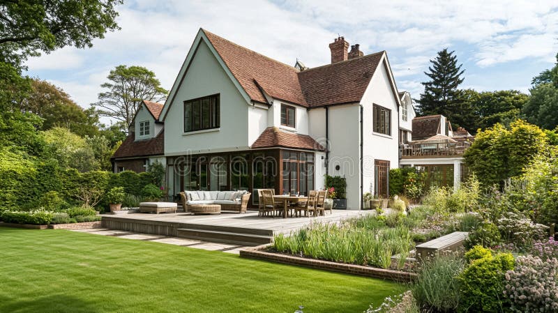 Modern House Architecture, Blending Traditional Architectural Elements ...