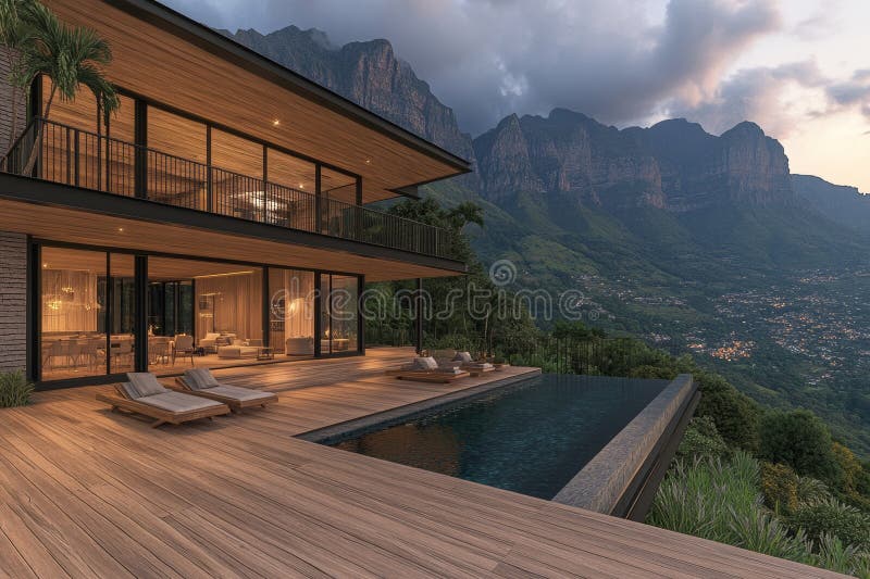 A Modern House Design with Expansive Open Areas, Ample Windows, and ...