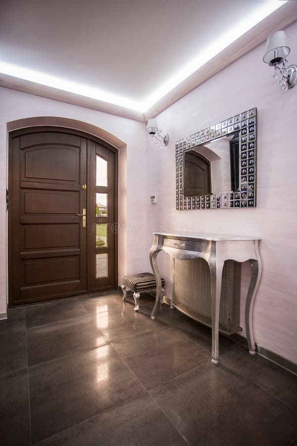 Modern house hall stock image. Image of decor, style - 63219635