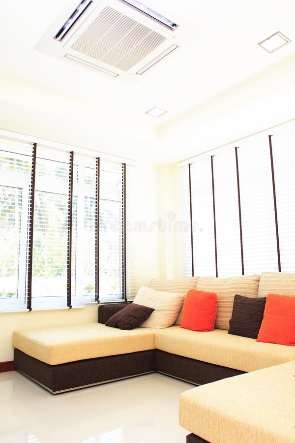 Modern house interior stock photo. Image of home, loft - 27360434