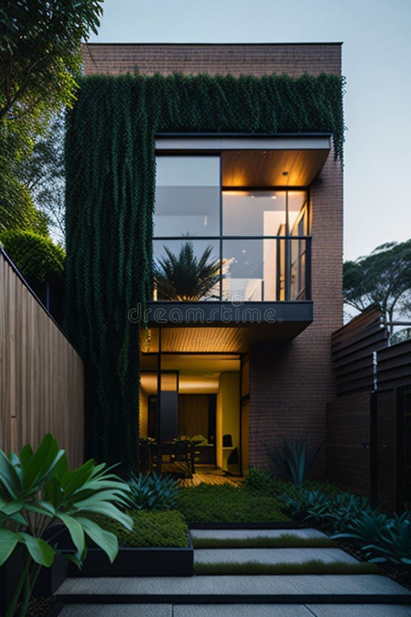 Modern House is really Look Good Stock Illustration - Illustration of ...