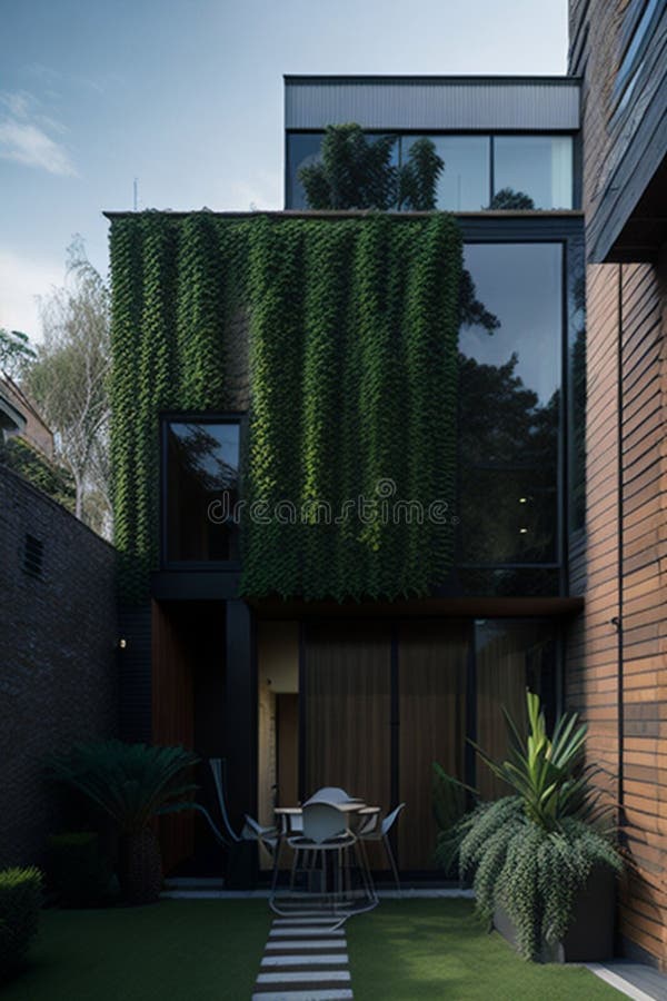 Modern House is really Look Good Stock Illustration - Illustration of ...