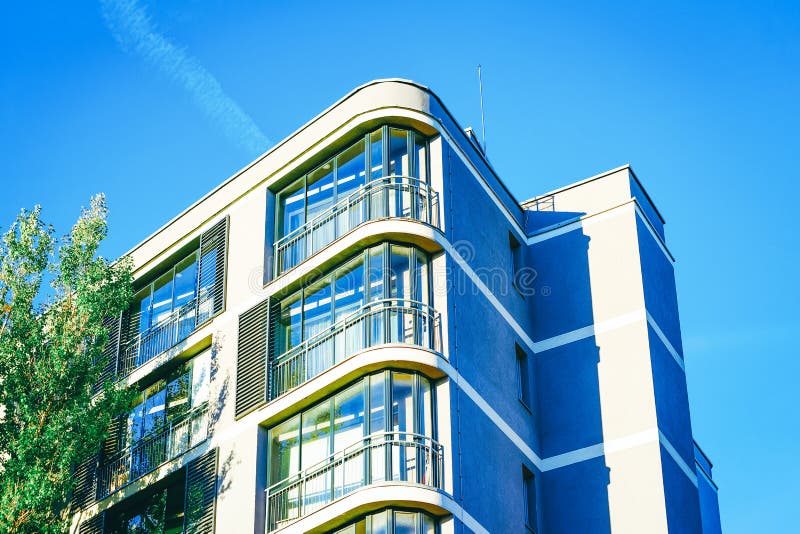 Modern House Residential Building Complex Real Estate Stock Photo ...