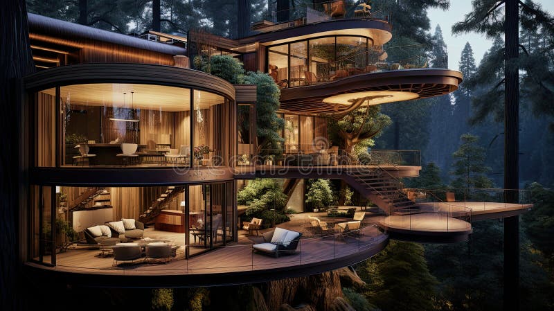 Modern House in Timber Construction Perfectly Integrated into the ...