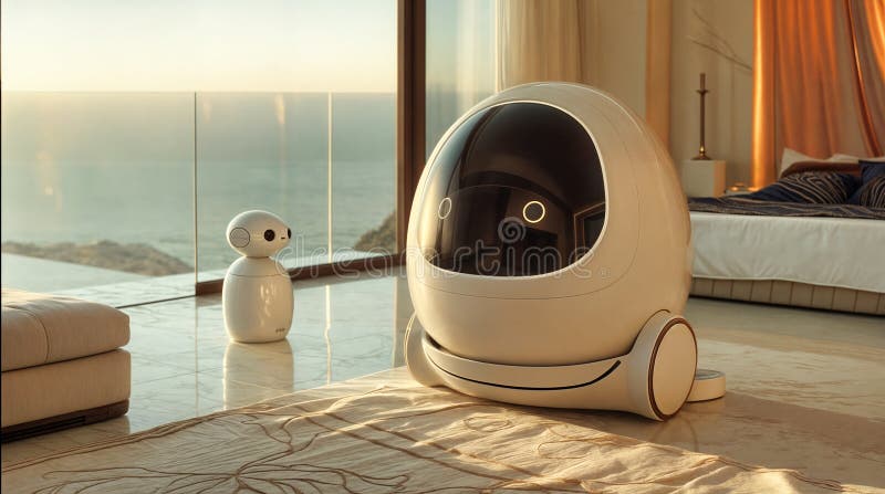 A Modern Household Robot that Does Household Chores in the House ...