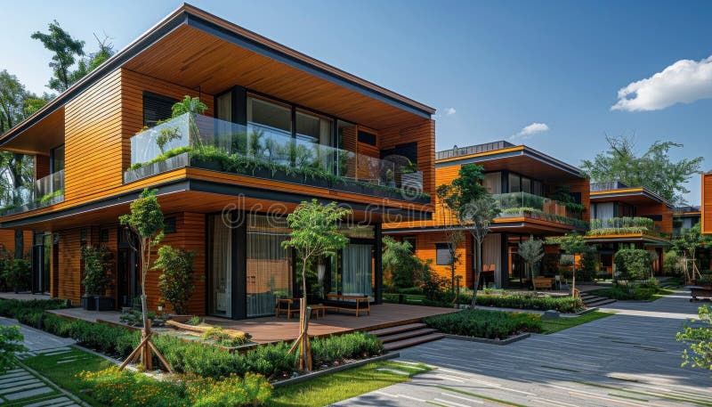 Modern Housing: a Residential Complex with an Original Design Stock ...