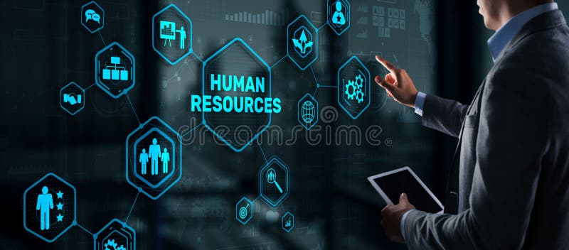 Modern Human Resources Hiring Job Occupation Concept. Business ...