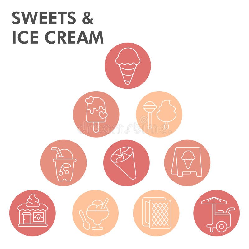 Modern Ice Cream Infographic Design Template. Ice Cream Inphographic ...