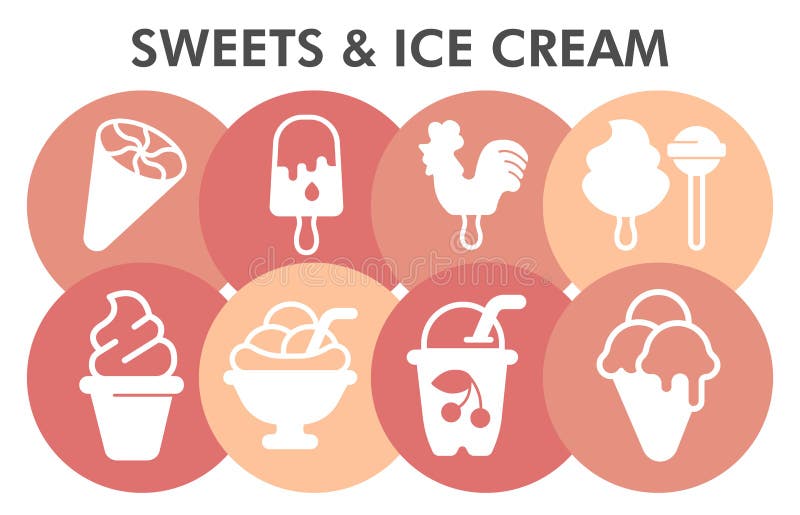 Modern Ice Cream Infographic Design Template. Ice Cream Inphographic ...