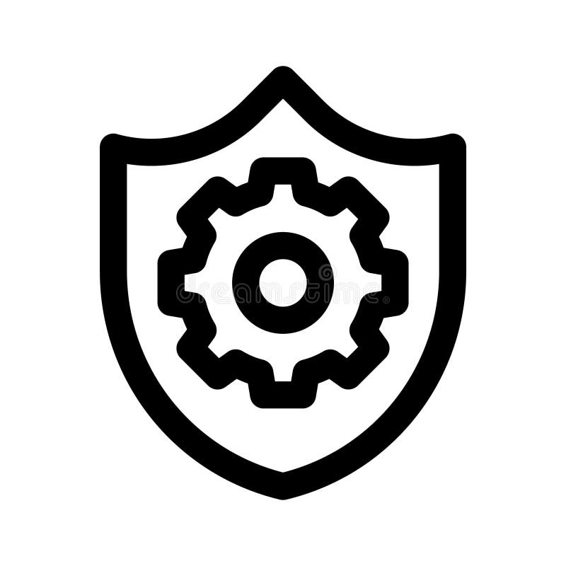 Modern Icon of Security Services, Ready To Use and Download Stock ...
