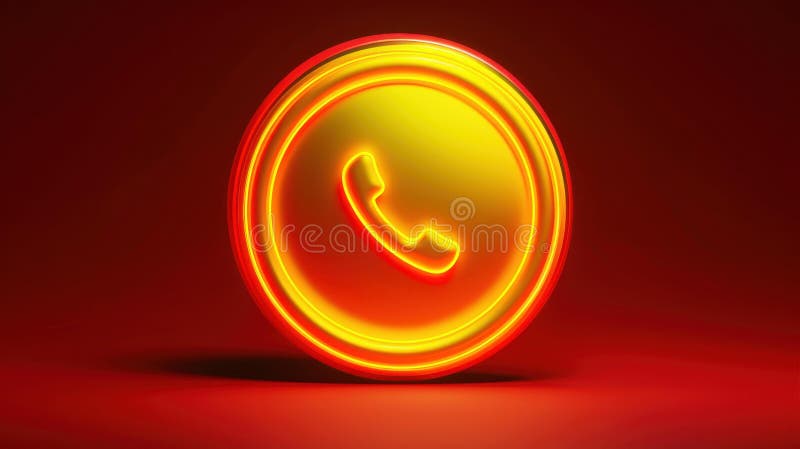 A Modern Icon Symbolizing the Rise of Digital Communication through ...