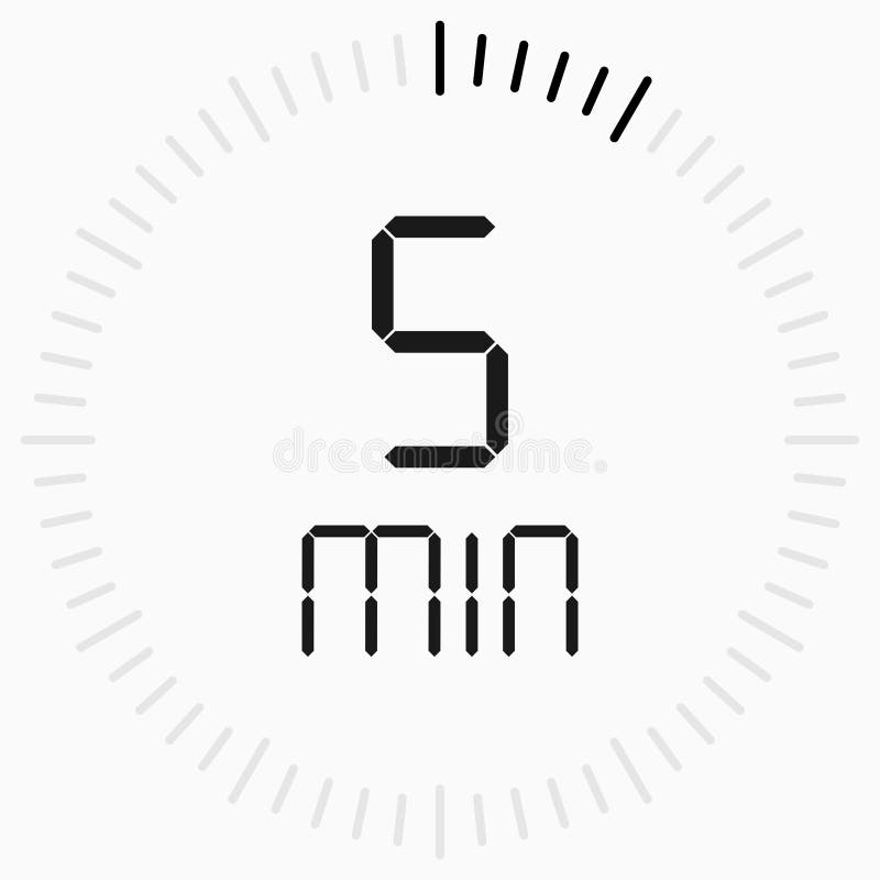 Modern Icon. Time Countdown Timer. Start, Finish Stock Vector ...