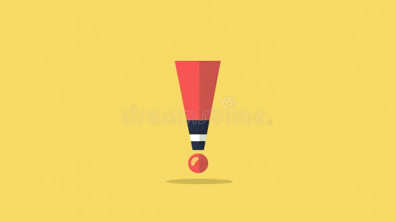 In Modern Iconography, an Exclamation Mark Signifies an Attention Sign ...