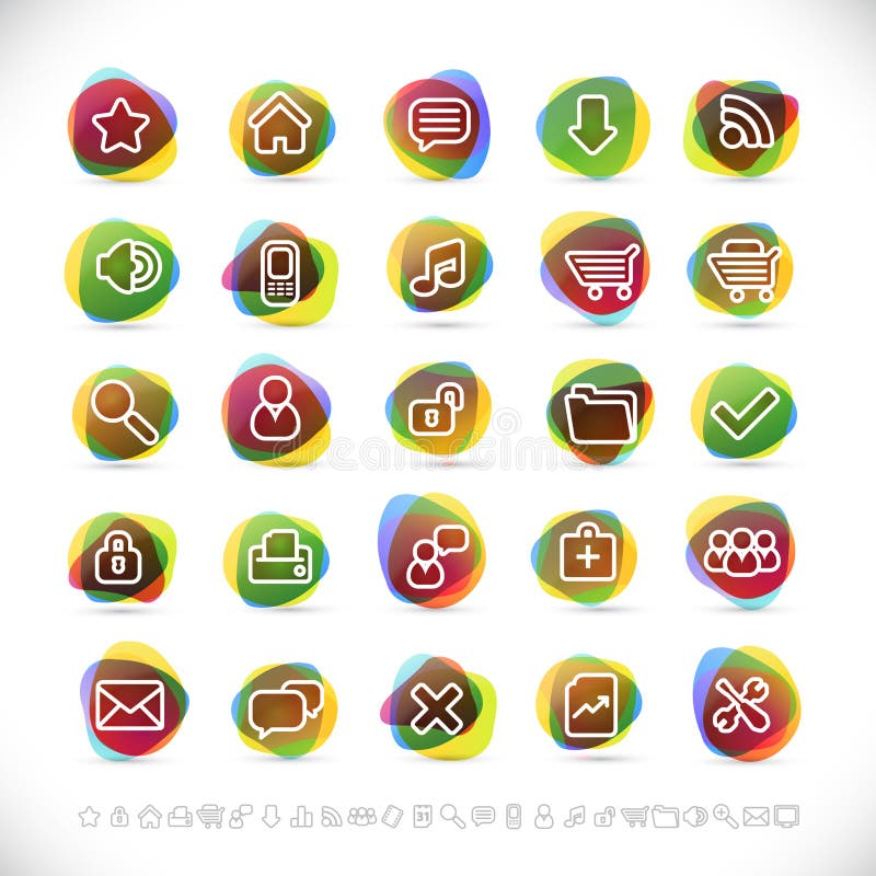 New stamp icons stock vector. Illustration of isolated - 29934280