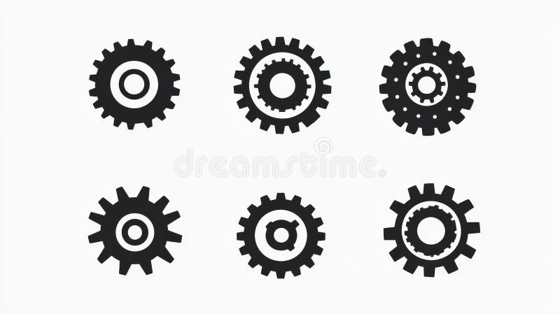 Modern Icons Represent Woodworking Machines with Their Silhouettes ...