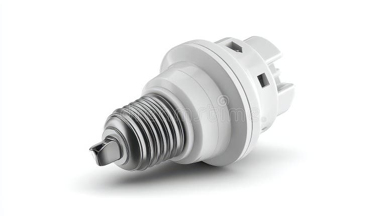 Modern Ignition System Component Stock Illustration - Illustration of ...