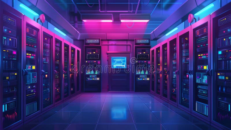 Server Rack Cartoon Stock Photos - Free & Royalty-Free Stock Photos ...