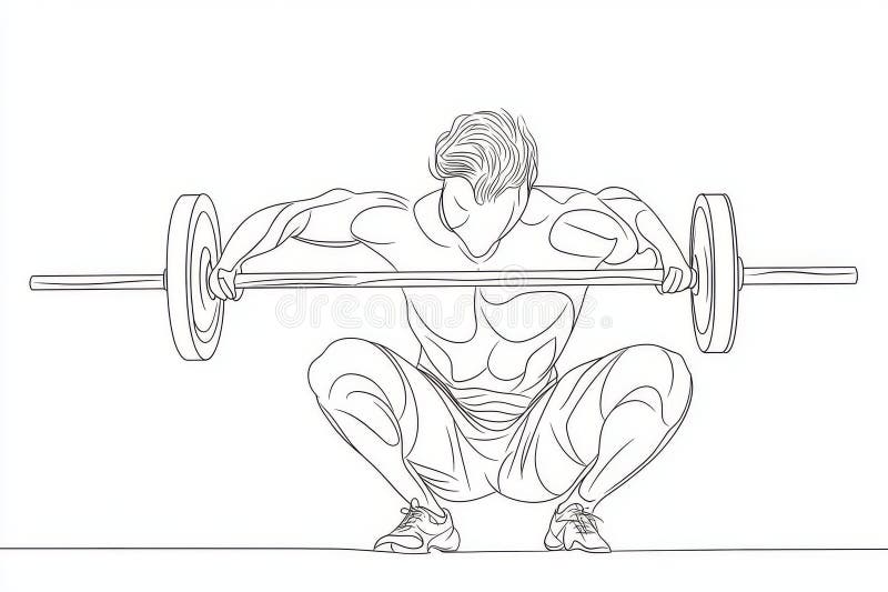 Bodybuilder Drawing Stock Illustrations – 4,305 Bodybuilder Drawing ...