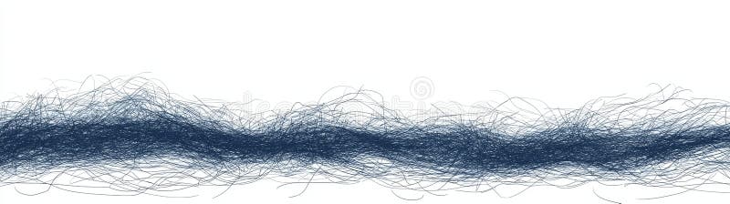 Modern Illustration with Line Brush Marker, Pen, and Pencil Strokes ...