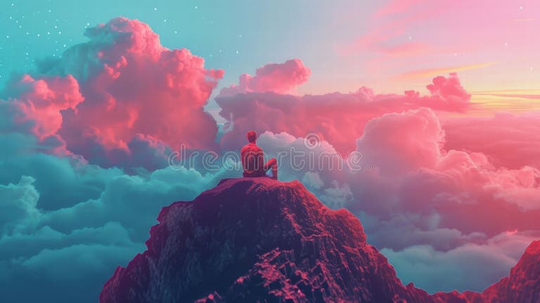 Modern Illustration Showcasing Mindset, Innovation, and Personal Growth ...