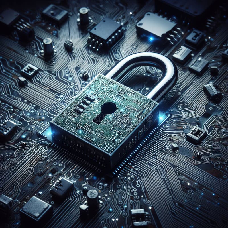 Modern Illustration of Technological Progress. Generative Ai Stock ...