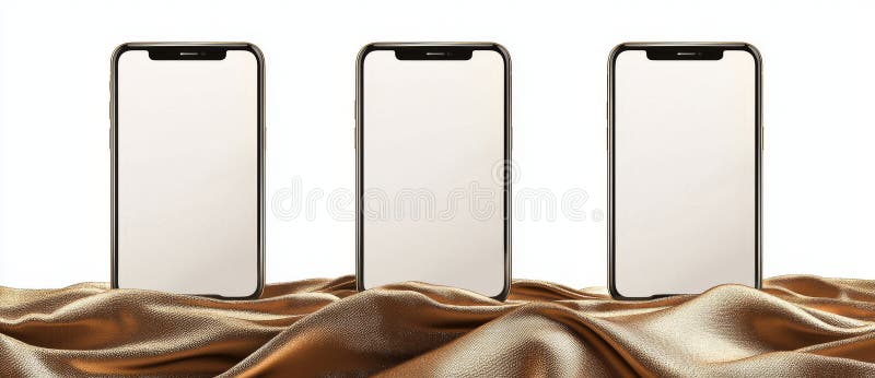 Modern Illustrations of Modern Smartphones from Various Angles and ...