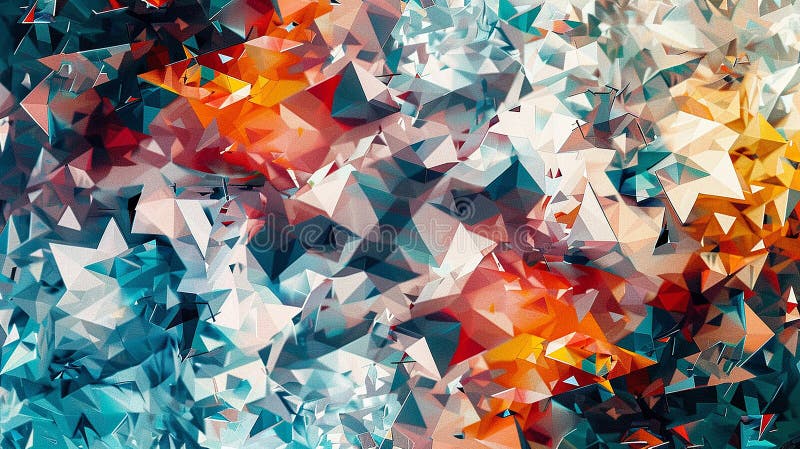 Modern Impression Polygon Background Material Stock Illustration ...