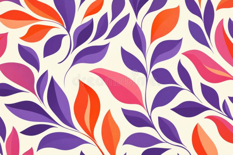 Modern Indian Pattern Showcases Soft Flowing Lines with Rich Shades ...