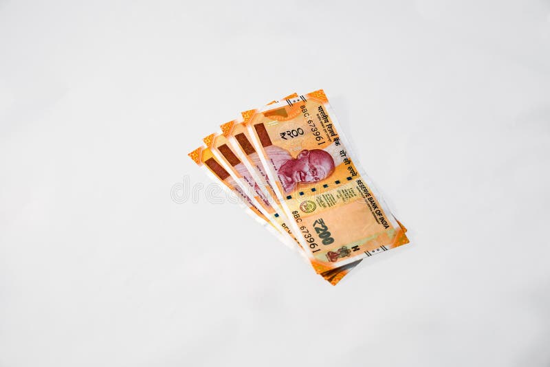 New Modern Indian Two Thousand Rupees Currency Note Editorial ...