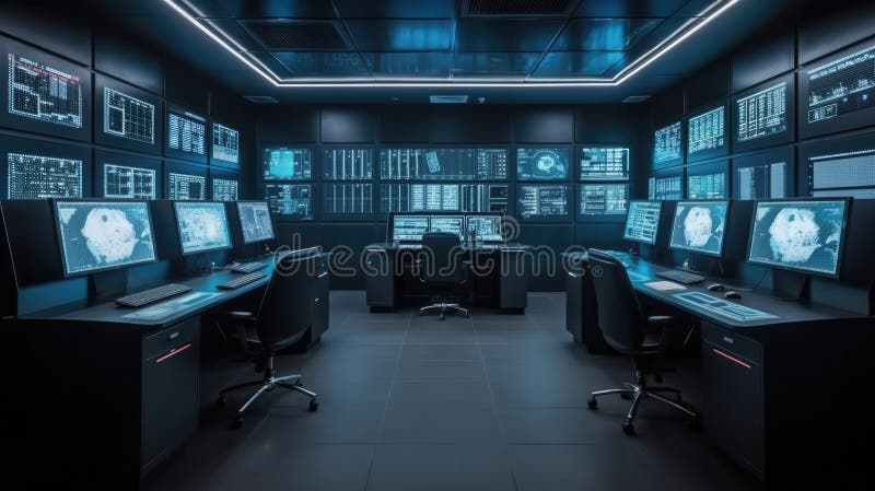 Modern Indoor Workstations with State-of-the-art Technology and Sleek ...