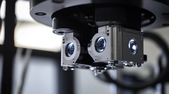 Modern Industrial Automation System Capturing Detailed Visual ...