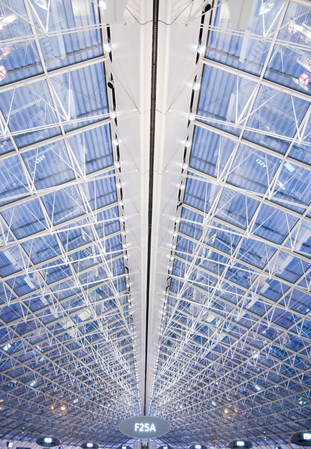 Modern industrial ceiling stock photo. Image of sparse - 13372138