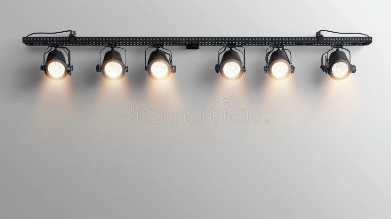 Modern Industrial Ceiling Mounted Track Lighting with Adjustable ...