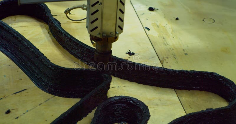 Modern Industrial Equipment. a Special Machine Controlled by a Computer ...