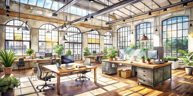 Modern Industrial Flex Space for Business Growth Versatile Office ...