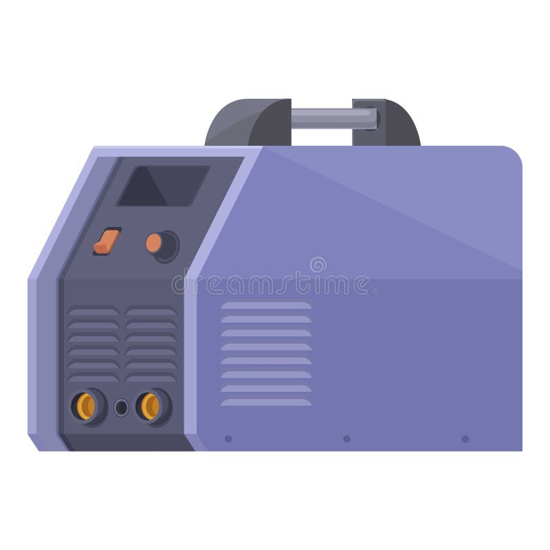 Modern Industrial Generator Vector Illustration Stock Vector ...