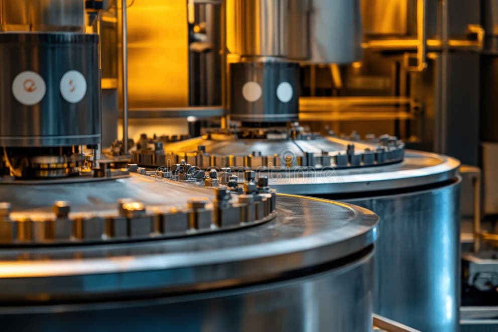 Modern Industrial Machinery Showcases Advanced Engineering and ...