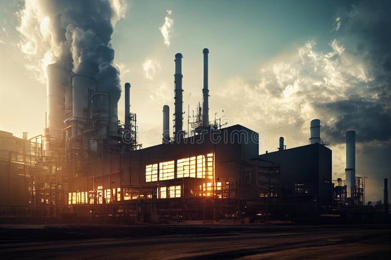 Visualization of the Production Process Stock Vector - Illustration of ...