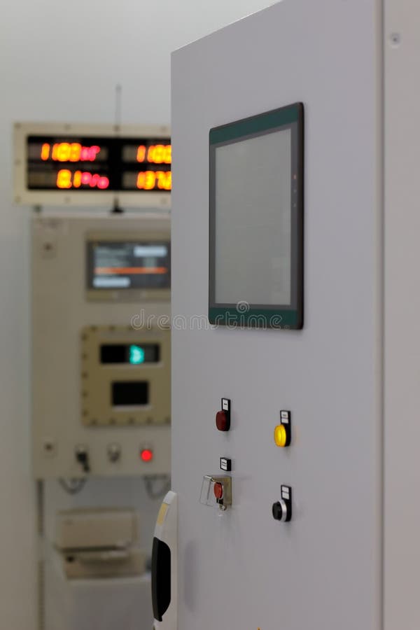 Modern Industrial Remote Control Cabinets Stock Photo - Image of ...