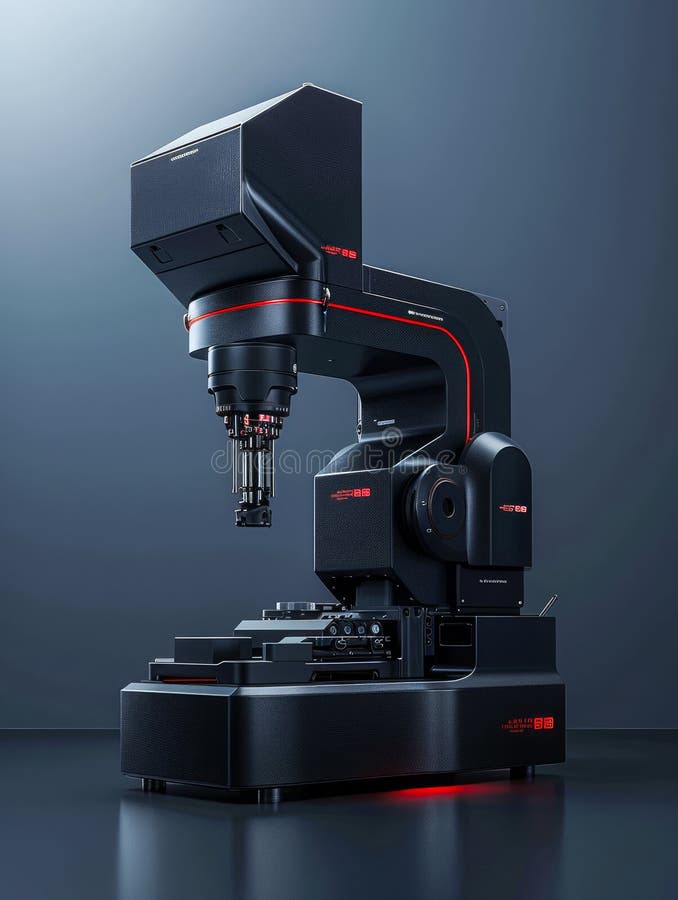 Modern Industrial Robotic Arm for Precision Assembly and Manufacturing ...