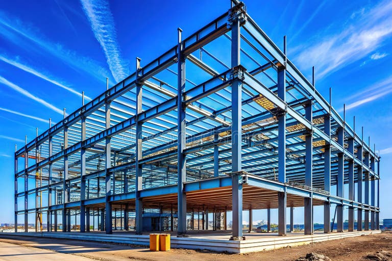 Modern Industrial Steel Frame Building Construction a Comprehensive ...