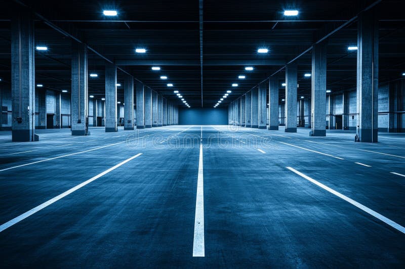 The Modern Industrial Warehouse Complex Comprises Contemporary ...